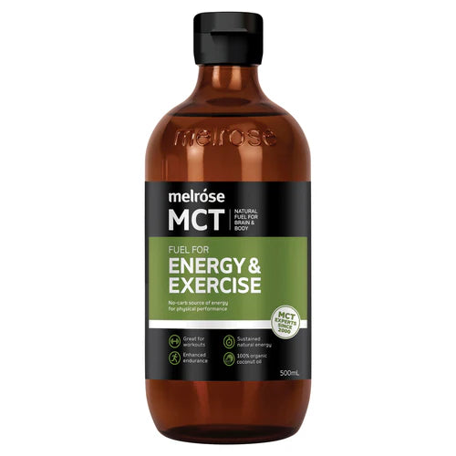 Melrose MCT Oil Energy & Exercise 500ml – LOLU™ HEALTH